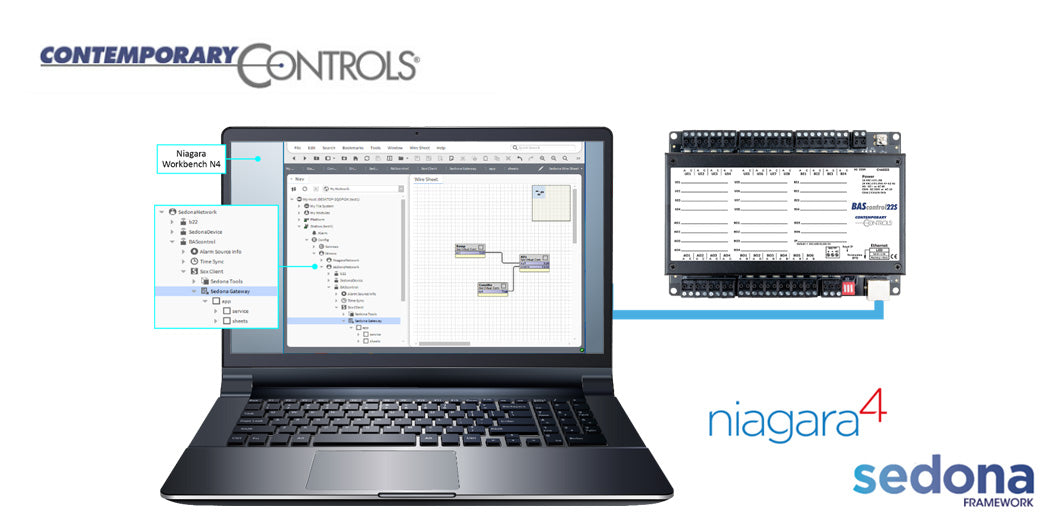 Contemporary Controls - Sedona Programming Now Possible Using Niagara