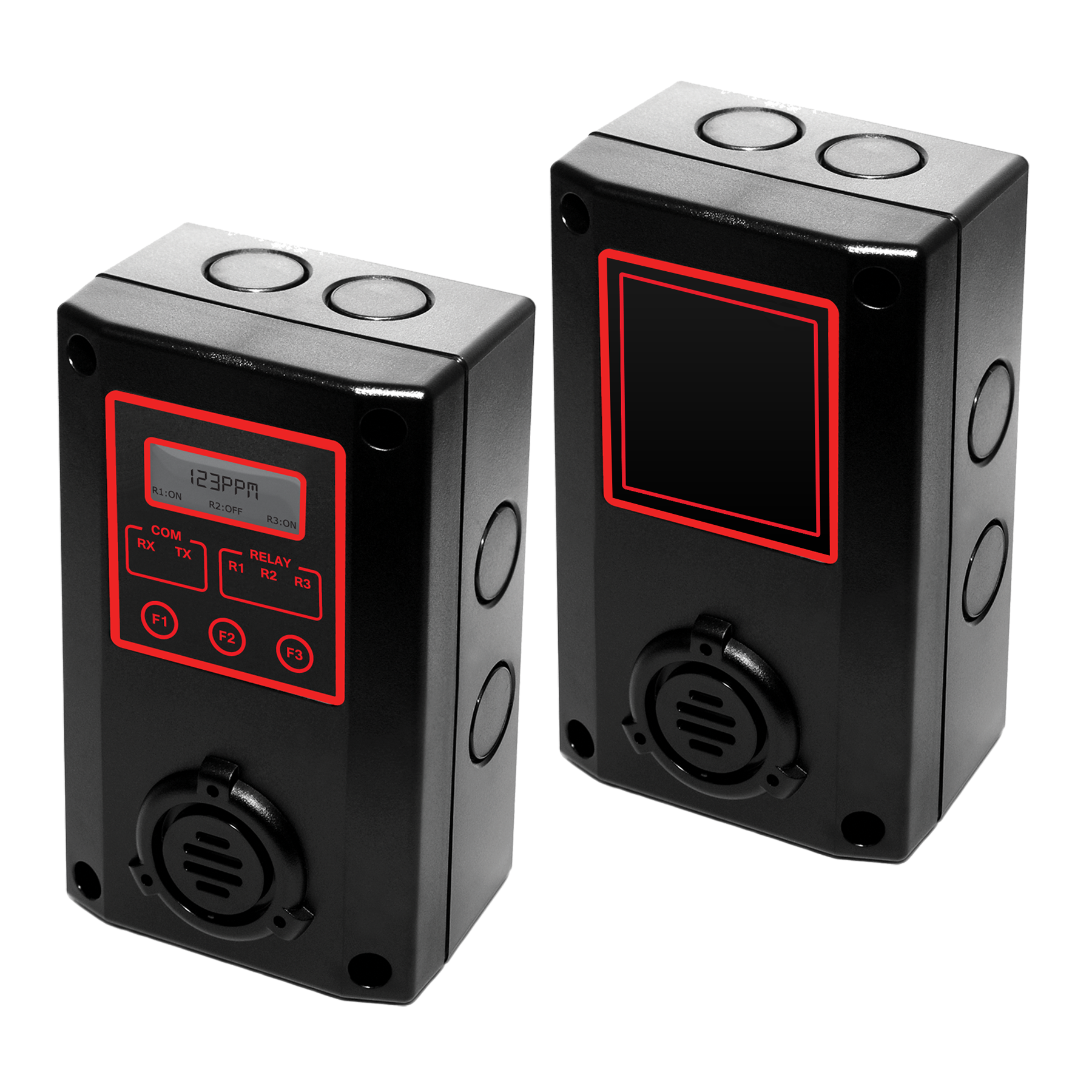 B6-CO/NO2-10P: BACnet MSTP, Smart Sensor, Combination, Main: CO 0-250 ...