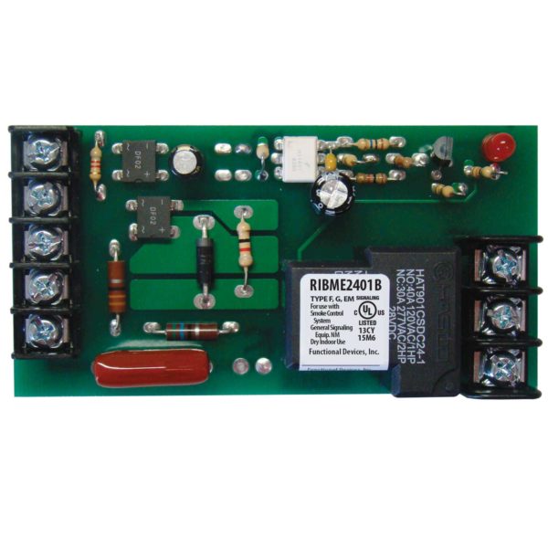 RIBME2401B: 4.00" Track Mount Relay 20 Amp SPDT, 24 Vac/dc/120 Vac ...