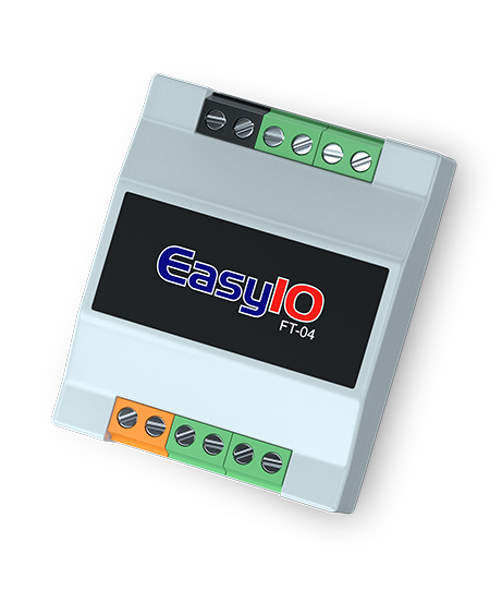 EIO-FT-04B: BacNet IP, 1 AO, 1 RO, WiFi, programmable, dashboards, P2P ...