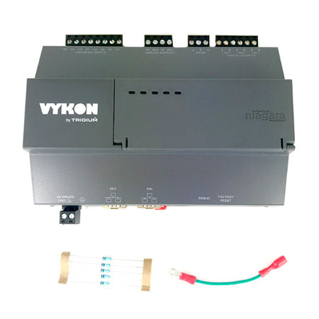 VEC-10: Vykon Edge Controller, 10 points of onboard IO, 5-UI, 2-AO, 3 ...